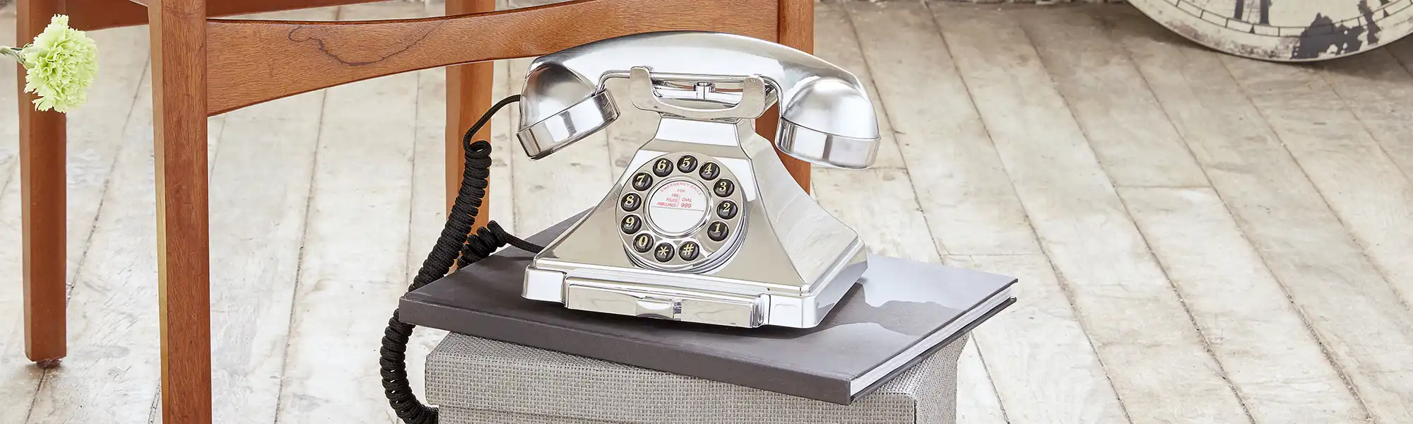 Gpo Retro 1929s Classic Carrington Push Button Telephone Old Vintage